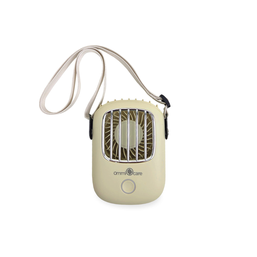 Aroma 3-Way Fan (With scent clip) Hold in hand / Wear around the Neck ...